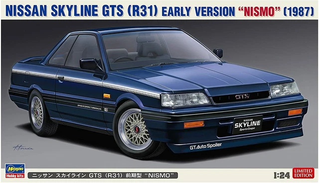 KIT HASEGAWA 1/24 NIssan Skyline GTS-R R31 Early model NISMO from Japan 8943 EUR 96,37 - PicClick FR