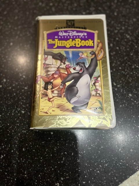THE JUNGLE BOOK VHS 1997 Fully Restored 30th Anniversary Limited ...