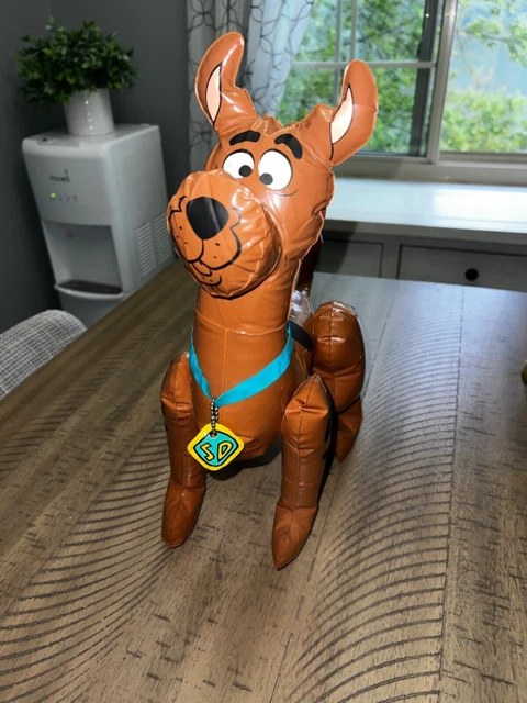SCOOBY-DOO LICENSED INFLATABLE Blow Up Vinyl Toy Hanna-Barbera party ...