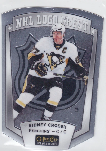 16/17 OPC PLATINUM..SIDNEY Crosby..nhl Logo Crest..die Cut..# Nhlld-10 ...
