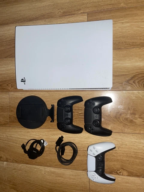 SONY PS5 DIGITAL Edition Console With Three Controllers £325.00 ...