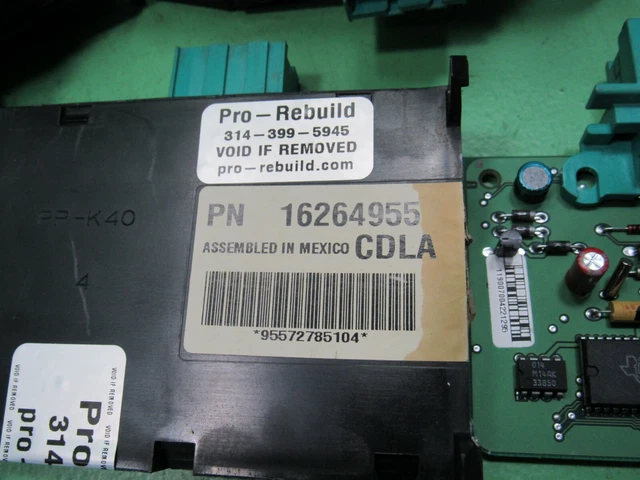 CHEVY SILVERADO K1500 Tahoe C1500 Truck Anti-Theft Passlock Vats Module ...