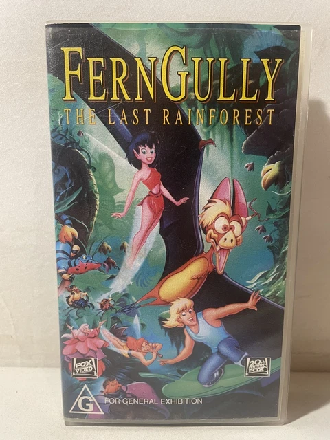 VINTAGE FERNGULLY THE Last Rainforest VHS 1992 $17.99 - PicClick AU