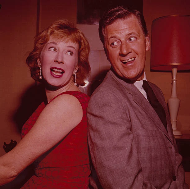CANADIAN ACTOR AND Comedian Bernard Braden Posed With His Wife 1960s ...