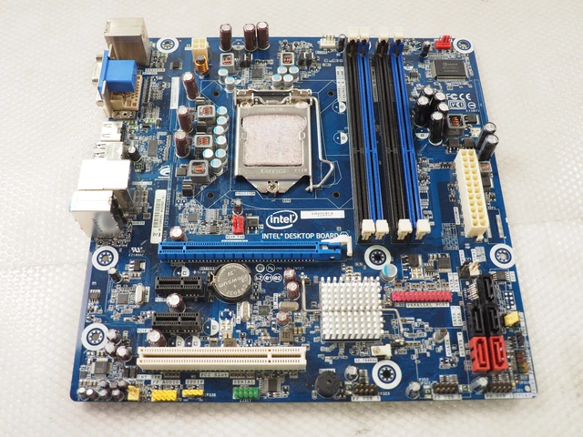 INTEL DH55TC E70932-302 LGA1156 DDR3 MICRO-ATX Motherboard. No I/O ...