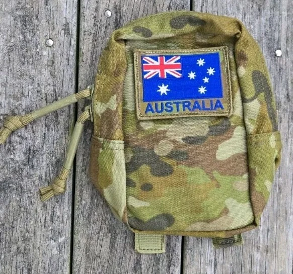 AUSTRALIAN ARMY ADA AMCU TBAS NVG NOD Pouch With ANF Nation Flag Patch ...