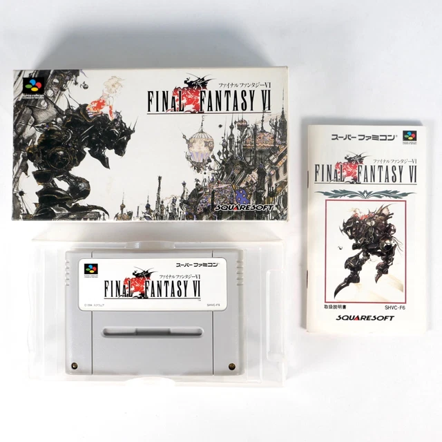 FINAL FANTASY VI 6 Nintendo Super Famicom SFC SNES Jap Japan (1) EUR 34 ...