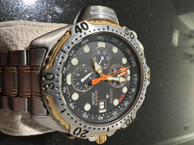 OROLOGIO SUBACQUEO CITIZEN Aqualand Promaster 3740 inox con ...