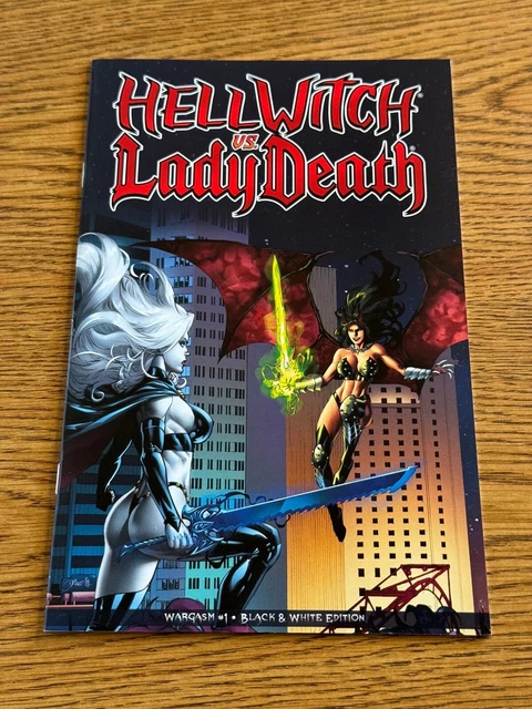 HELLWITCH VS LADY Death Wargasm 1 2022 édition noir et blanc Diego ...