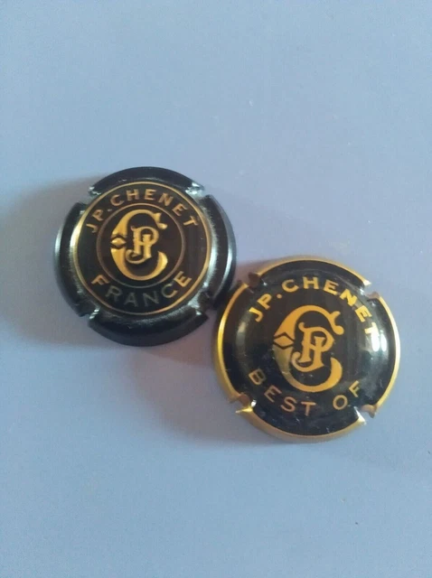 LOT DE 2 capsules de crémant/mousseux et non de champagne JP.CHENET EUR ...