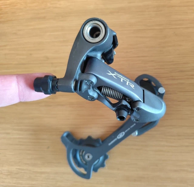 SHIMANO XTR SCHALTWERK RD-M 953 9-fach invers EUR 2,08 - PicClick DE