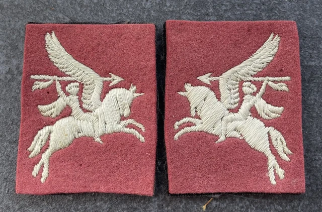 ORIGINAL WW2 BRITISH Airborne Divisions Pegasus Cloth Formation Signs ...