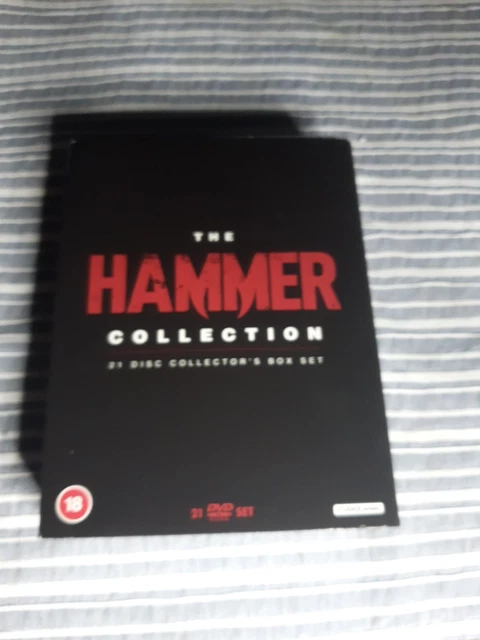 THE HAMMER COLLECTION.21 Disc Collector's Boxset.Dvd.Brand New,Sealed ...