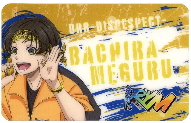 CHARACTER CARD MEGURU Bachira Bluelock Karaoke No Tetsujin Vol.3 ...