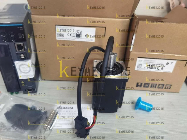 ASD-B3-0121-L+ECM-B3L-C20401RS1 DELTA 100W 3000rpm B3 AC servo motor driver kits £355.96 ...