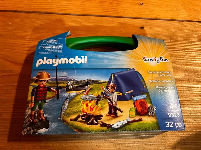 PLAYMOBIL 9323 - Family fun - Valisette campeurs - Occasion quasi ...