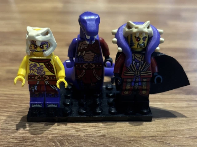 LEGO NINJAGO MINI Figures From 70749 Kapau’rai, Zugu And Chen With Cape ...