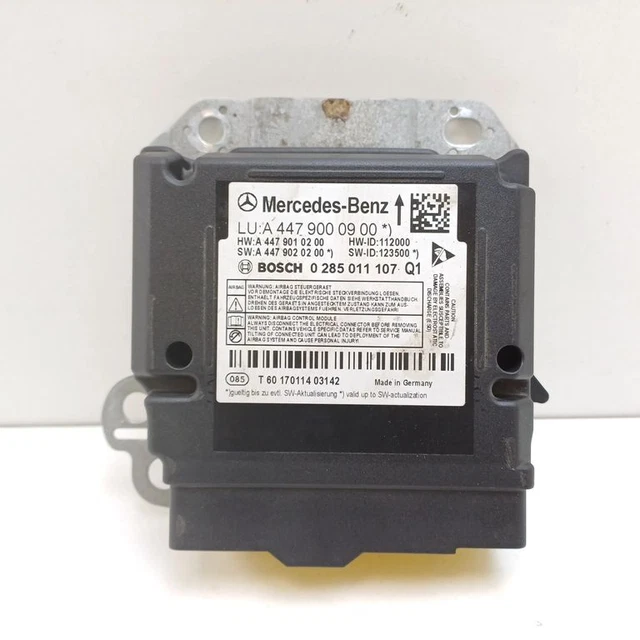 MERCEDES-BENZ VITO VIANO W447 2017 Module de contrôle airbag ...