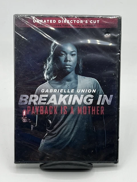 BREAKING IN [NEW DVD] Director's Cut/Ed, Unrated Gabrielle Union EUR 4,23 - PicClick DE