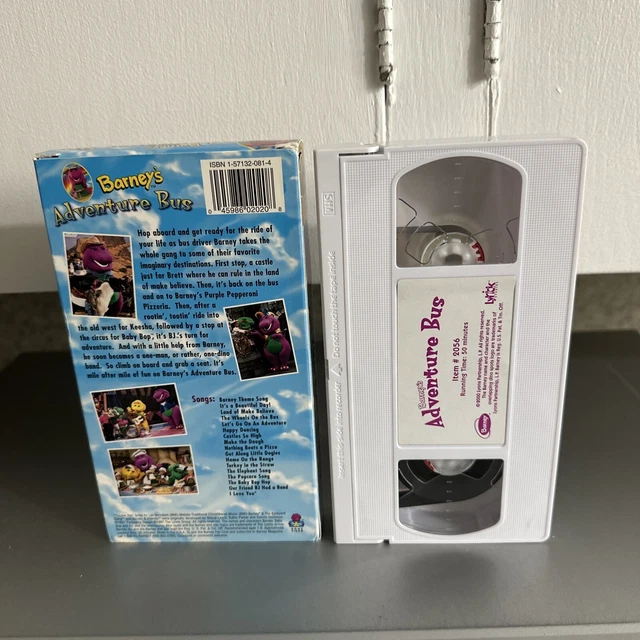 BARNEY - BARNEYS Adventure Bus (VHS, 1997) EUR 5,48 - PicClick FR