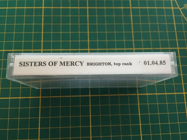 THE SISTERS OF MERCY Brighton, Top Rank 01/04/1985 live cassette EUR 17 ...