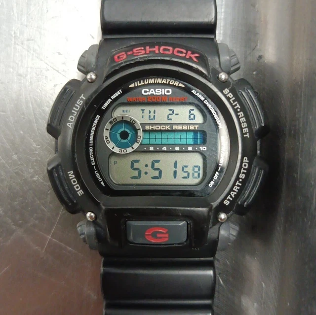 OROLOGIO CLASSICO CASIO G-SHOCK DW-9052 (3232) 20 BAR 45 mm EUR 44,29 ...