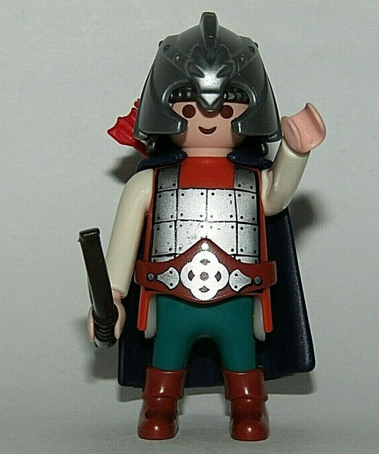 PLAYMOBIL GUERRIER NAIN chevalier soldat médiéval archer avec flèches rouges EUR 8,91 - PicClick FR
