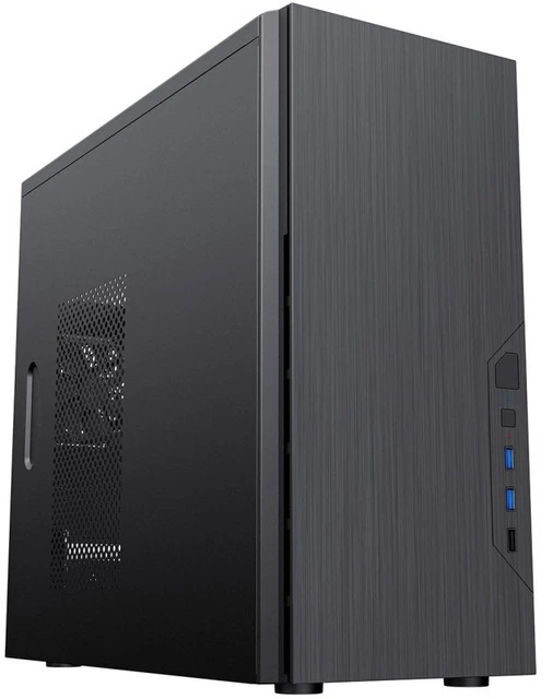 CIT COURSE MID Tower Micro ATX PC Case - Black £41.82 - PicClick UK