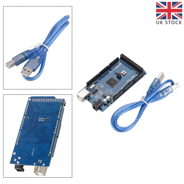 Arduino Mega 2560 R3 Atmega2560 16au Ch340g Compatible Board With Usb Cable Uk £16 99 Picclick Uk
