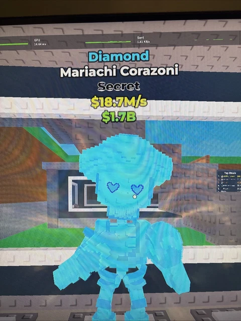 DIAMOND MARIACHI CORAZONI | Steal A Brainrot | 18.7m/s 💰| Super RARE 💎 ...