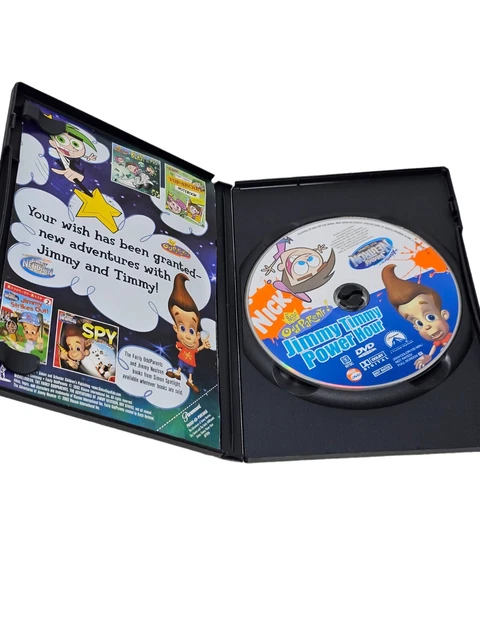 JIMMY TIMMY POWER Hour DVD Nick Nickelodeon TV Movie Cartoon Fairly odd ...