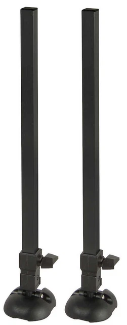 KORUM 19MM SQUARE Telescopic Chair Legs 2pc Fishing Seat Box Accessory ...