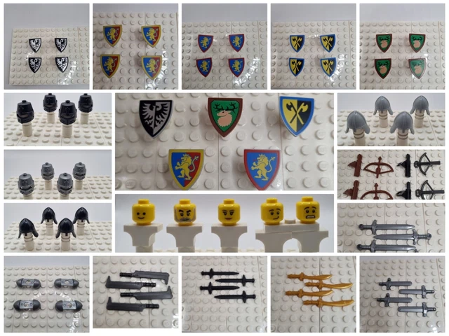 LEGO CASTLE ACCESSORIES - Swords, Shields, Helmets & more - Pimp my ...
