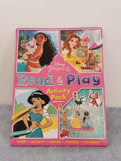 DISNEY PRINCESS READ and play activity pack by igloo books £6.99 ...