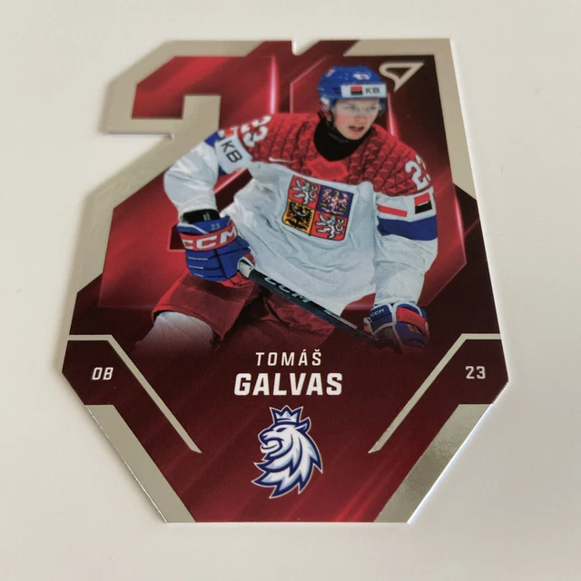 HOCKEY CARD-TOMÁŠ GALVAS-DIE-CUT Team 20-Sportzoo 2025🇨🇿 EUR 1,00 ...