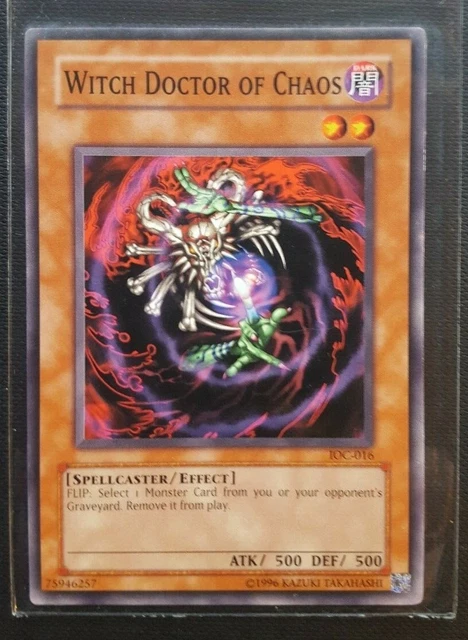YU-GI-OH WITCH DOCTOR Of Chaos Ioc-016 $5.00 - PicClick AU