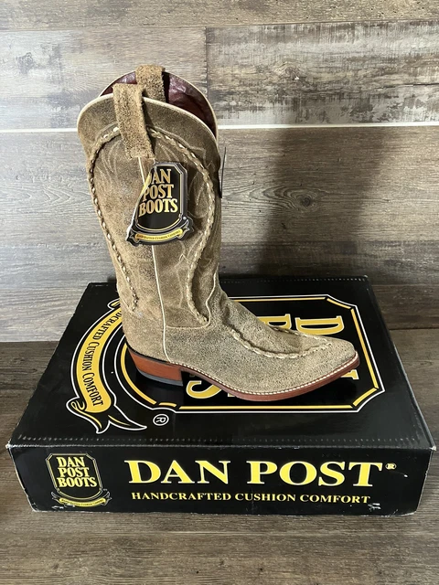MEN’S DAN POST Size 8D, Tan Roughie Boots £164.22 - PicClick UK