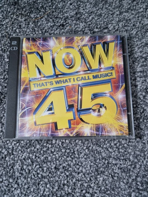 NOW THAT'S WHAT I CALL MUSIC 45 - Original Compiliation CD £0.99 ...