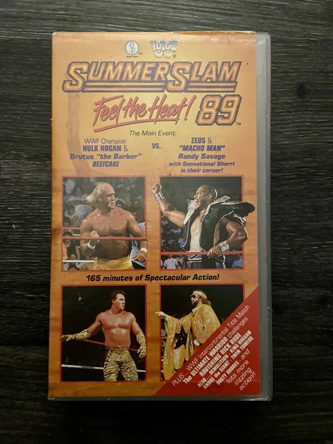 WWF WWE SUMMERSLAM '89 1989 Wrestling VHS PAL Video Tape! £5.99 ...