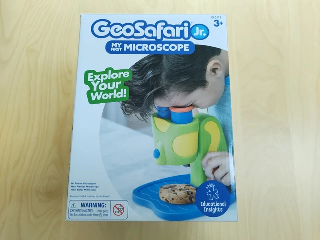 LEARNING RESOURCES GEOSAFARI Jr. My First Microscope Ages 3 Years+ £18. ...