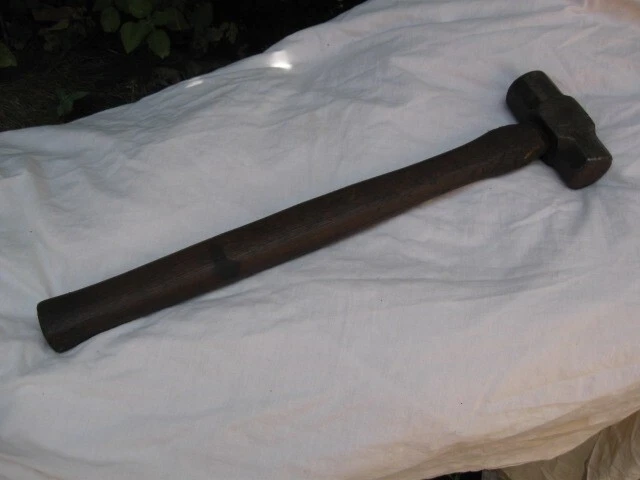 VINTAGE STRAIGHT PEIN BLACKSMITHS SLEDGE HAMMER.YATES & Co.Birmingham ...