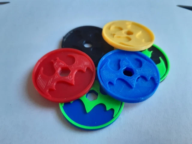 REPLACEMENT IMAGINEXT BATMAN / Batbot Compatible Discs / Bullets £4.40 ...