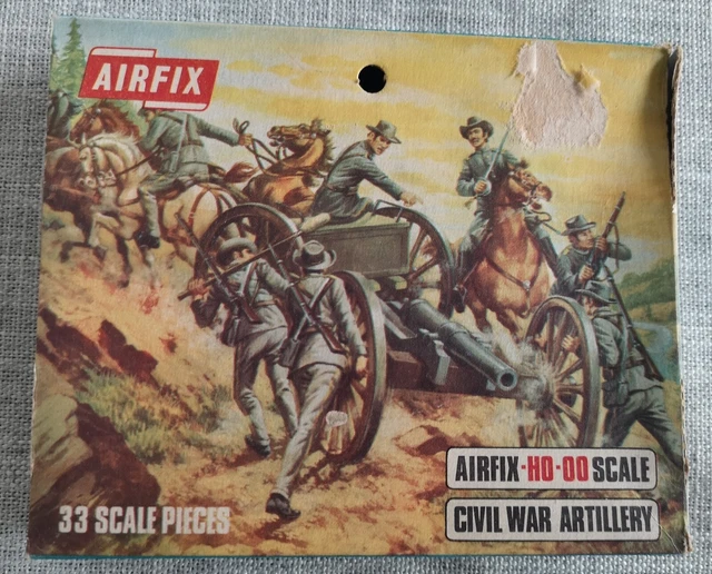 AIRFIX S14 - American Civil War Artillery FAR-WEST STORY - RARE BLUE ...