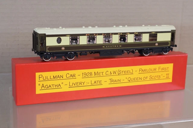 COMET KIT BUILT 1928 Lner Queen Of Scots Pullman Parlour 1St Coach Car ...