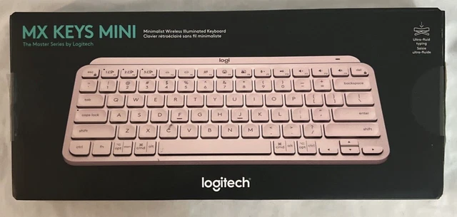 LOGITECH MX KEYS Mini Wireless Keyboard (Rose), English - Multi ...