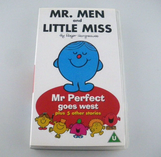 MR MEN AND Little Miss VHS - Mr Perfect Goes West - SEALED Video Tape £ ...