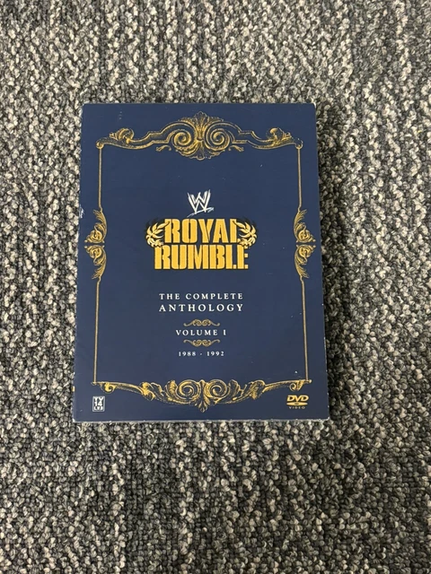 WWE ROYAL RUMBLE The Complete Anthology Volume 1 (1988-1992) FIVE DISC ...