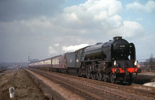 COPY COLOUR SLIDE, former LNER A1, 60120 'Kittiwake' £1.25 - PicClick UK