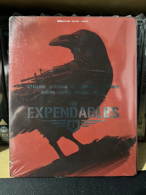 THE EXPENDABLES 4K UHD Blu-ray Steelbook Lionsgate US IMPORT £39.99 ...