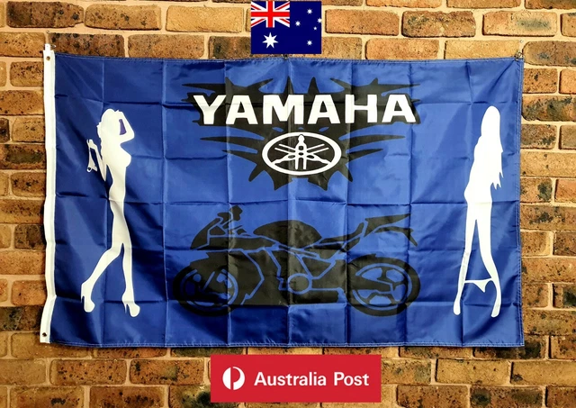 YAMAHA R1 R6 Sports enthusiast Flag Banner New 150x90 cm Mancave ...